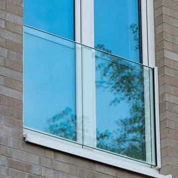 Juliet Balcony & Side Mount System (Aluminium, Anodised) | The Glass ...