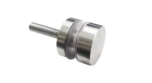 Offset Circular Glass Balustrade Fitting | The Glass Warehouse