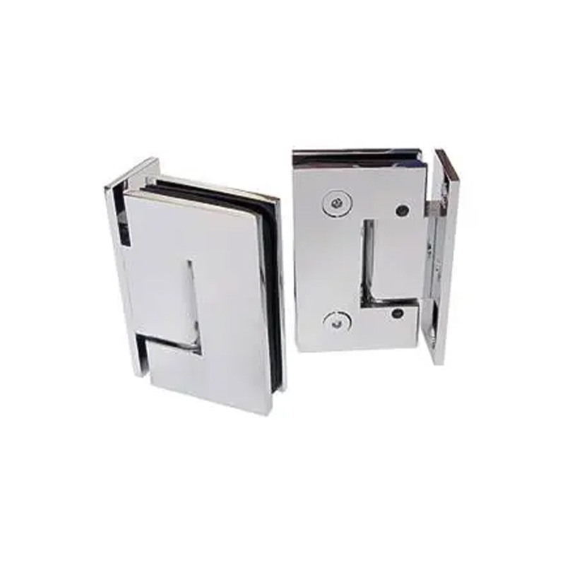 Polished Brass Glass to Wall 90° Hinge | Glass Door Hinges | Shop Now