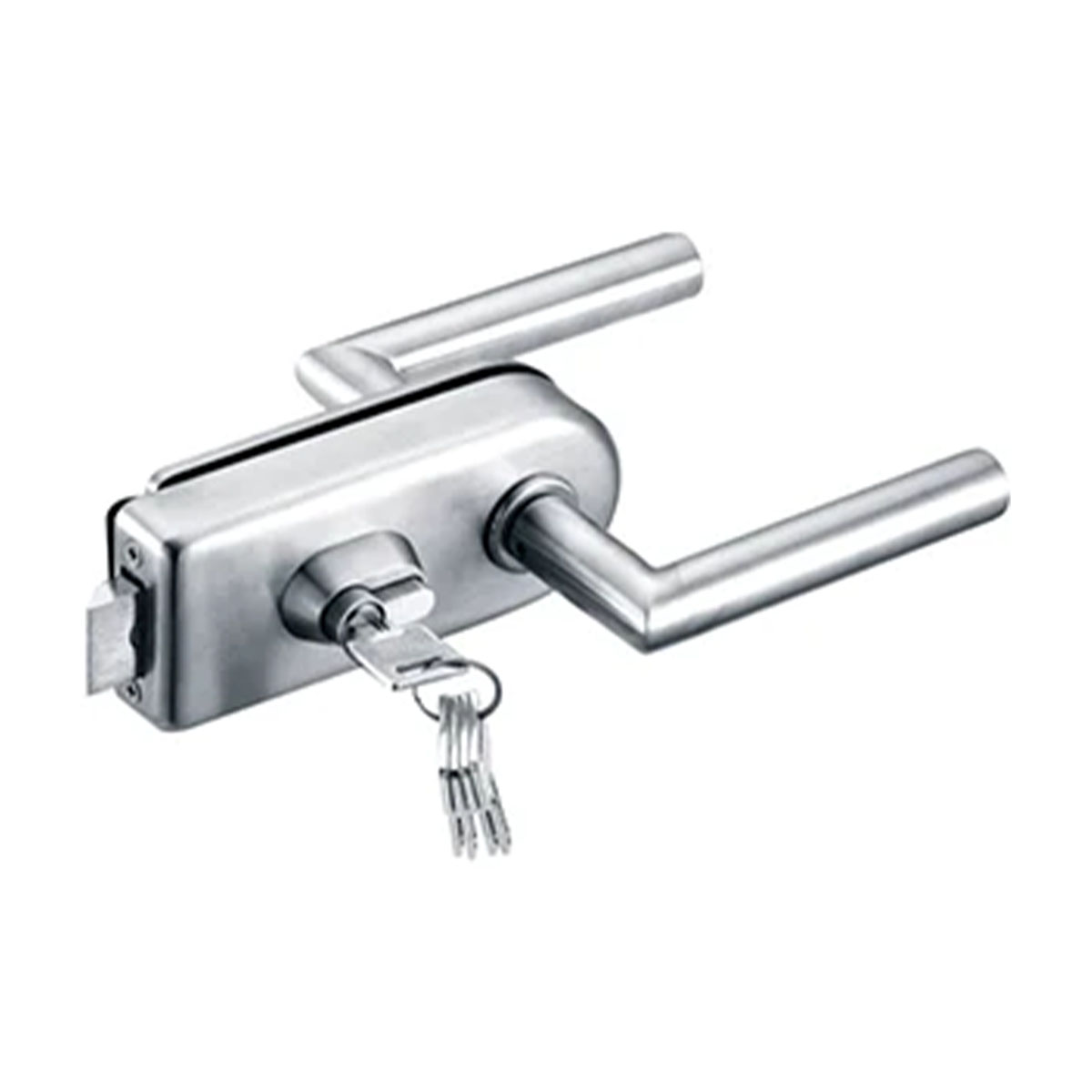 Stainless Steel Lever Latch for Glass Door (Non-Magnetic) | The Glass ...