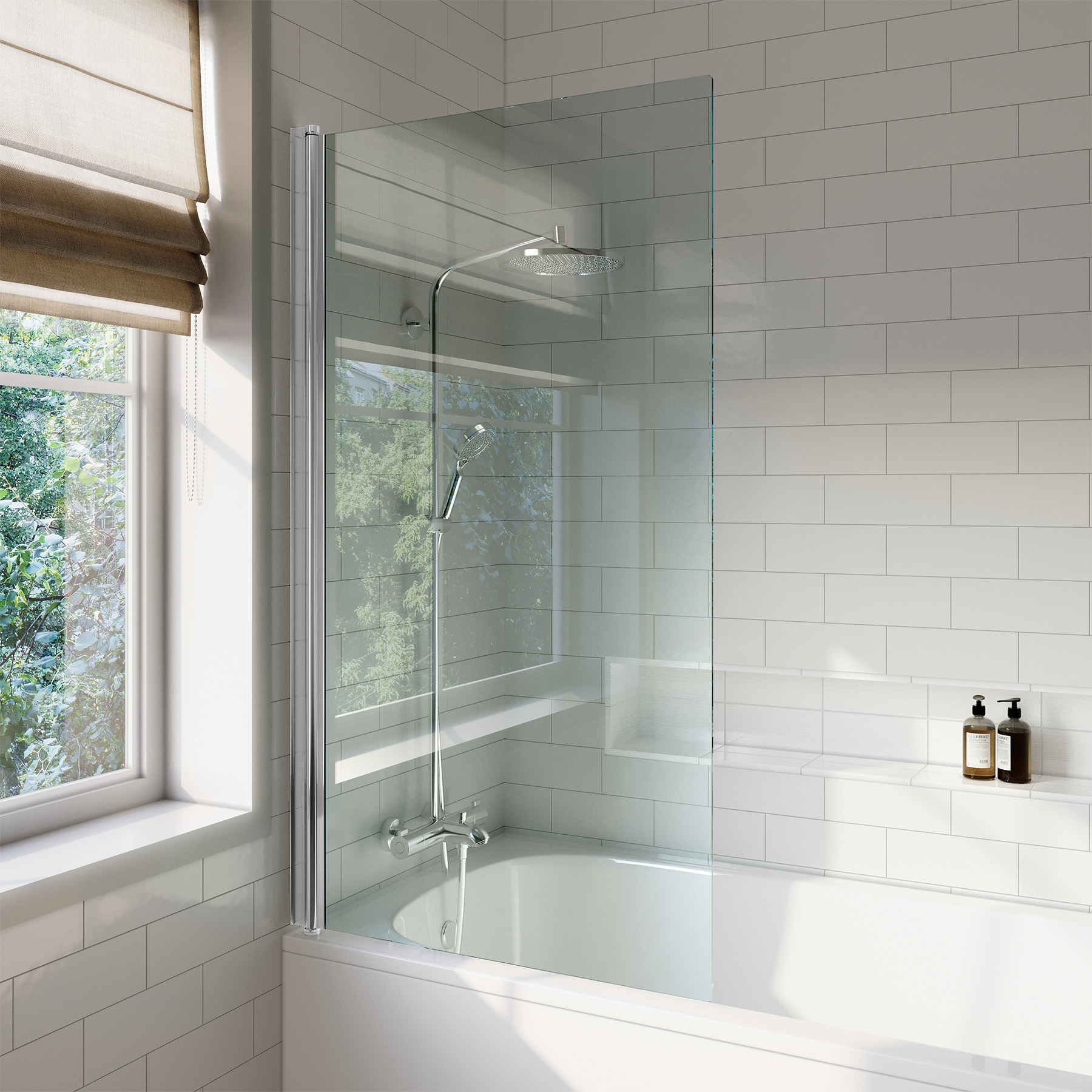 Glass Bath Screens From Just 245.00 The Glass Warehouse
