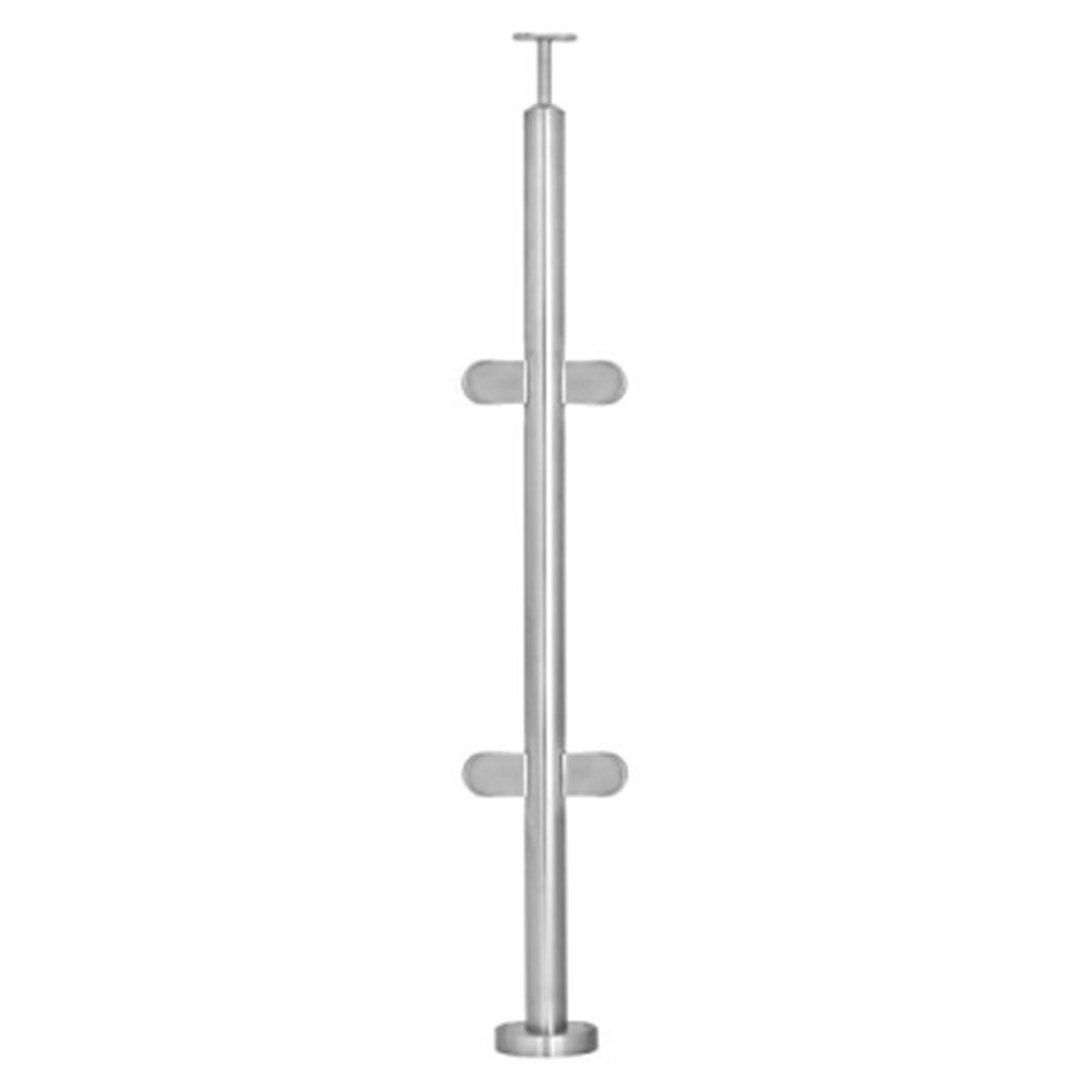 180 Degree Middle Glass Balustrade Post | Easy Install | The Glass ...