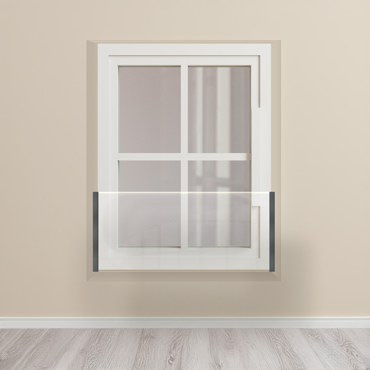 Internal Window Safety Barriers | 12mm Toughened Glass | The Glass ...