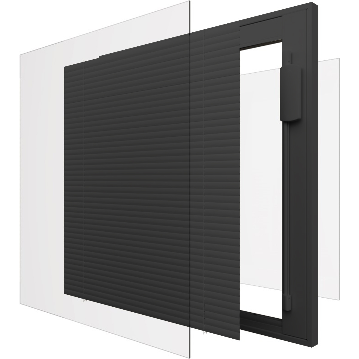 Magnet Operated Integrated Blinds For Windows & Doors | The Glass Warehouse
