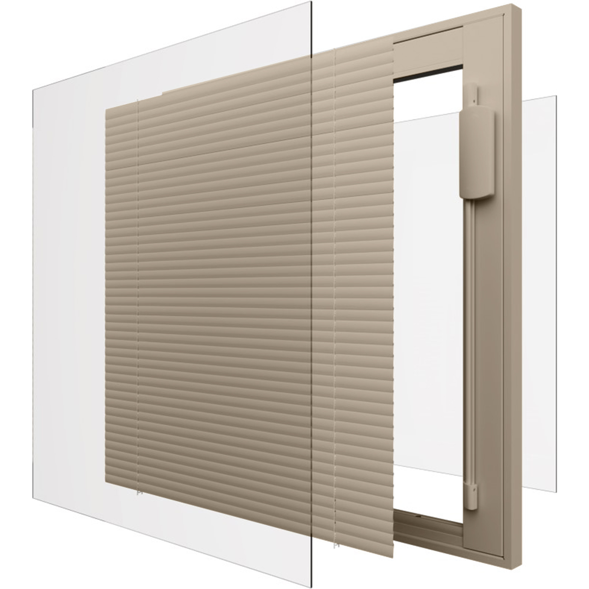 Magnet Operated Integrated Blinds For Windows & Doors | The Glass Warehouse