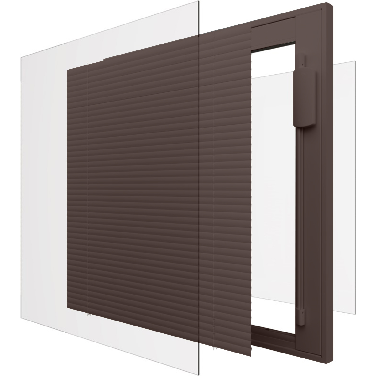 Magnet Operated Integrated Blinds For Windows & Doors | The Glass Warehouse